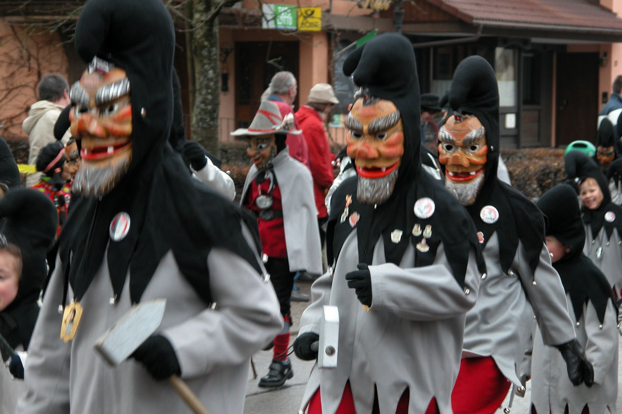 Fasnet Elzach ZweiTälerLand Schwarzwald Urlaub Elztal Gutach im Breisgau