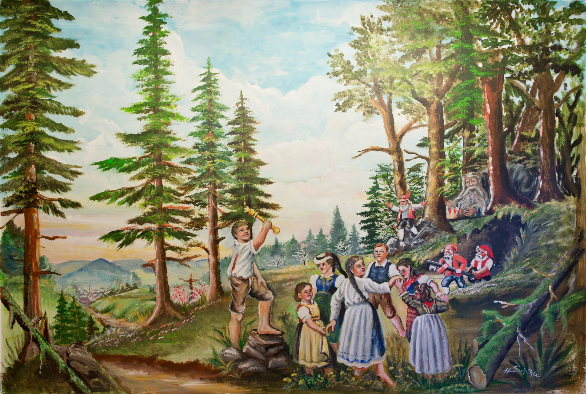 Sage vom Silberkönig Elztal Gutach-Bleibach im Breisgau Schwarzwald Hotels